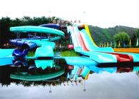 China 6m Tower Height Fast Flowing High Speed Water Slide For Resort for sale