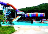 China 360 Guests /Hr Space Bowl Water Slide Aqua Resort Water Play Equipment for sale