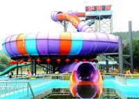 China 360 Guests /Hr Space Bowl Water Slide Aqua Resort Water Play Equipment for sale