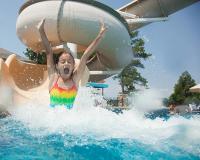 China Kids Fiberglass Water Pool Slides in Amusement Water Park for sale