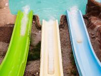 China Kids Fiberglass Water Pool Slides in Amusement Water Park for sale