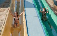 China Amusement Park Fiberglass High Speed Tall Water Slides For Theme Water Park for sale