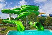 China Holiday Resort Family Water Slide Fiberglass Pool Slide For Theme water park for sale