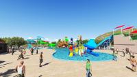 China Theme Water Park Surf Simulator Machine Summer Entertainment Adults Water Slide for sale