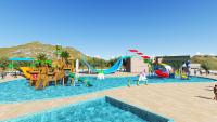 China Theme Water Park Surf Simulator Machine Summer Entertainment Adults Water Slide for sale