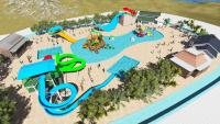 China Theme Water Park Surf Simulator Machine Summer Entertainment Adults Water Slide for sale