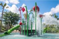 China Family  Aqua Playground Equipment Water House Fun Water Park for sale