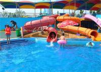 China Great Fun Fiberglass OutdoorKids Water Playground 6mm Thickness for sale