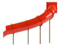 China Exciting Barrel Sled Fiberglass Water Park Slide For Teenager for sale