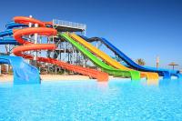 China Exciting Barrel Sled Fiberglass Water Park Slide For Teenager for sale