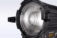 China TV Studio Lights 200W LED Fresnel Stage Lighting Bi Color High TLCI/CRI With DMX Control(Pole-Operated Yoke) for sale