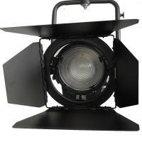 China Broadcast Lighting 100W LED Fresnel Video Light High CRI Tungsten Fresnel Light Replacement 3200K(Pole-Operated Yoke) for sale