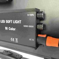 China 260WHigh CRI/TLCI DMX & on-board LCD Control LED Interview Panel Lights(Pole-Operated Yoke) for sale
