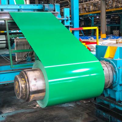 China RAL 6010 Green Prepainted Galvanized Steel Coil PPGI 0.5mm for Roofing for sale