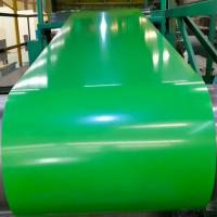China RAL 6010 Green Prepainted Galvanized Steel Coil PPGI 0.5mm for Roofing for sale