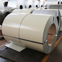 China PPGI White Prepainted Galvanized Steel Coil RAL 9010 0.5mm Thickness 1250mm Width for sale