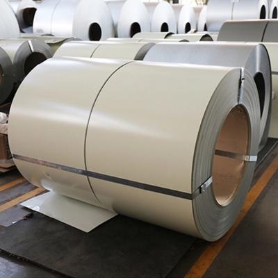China PPGI White Prepainted Galvanized Steel Coil RAL 9010 0.5mm Thickness 1250mm Width for sale