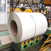 China PPGI White Prepainted Galvanized Steel Coil RAL 9010 0.5mm Thickness 1250mm Width for sale