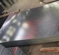 China Galvanized Steel Checker Plate 2mm 8mm A36 Q235 Q345 Low Carbon Anti Slip for sale