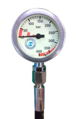 China Silver Ultralight Scuba Regulator Gauge Pressure Diving Multipurpose for sale