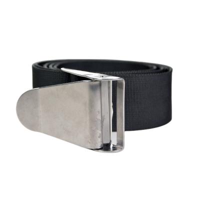 China Length 150cm Scuba Diving Accessories Weight Belt With Metal Buckle for sale