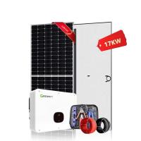 China Mounting On Grid Solar Power System Mono Crystalline 17KW 20KW 22KW for sale