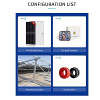 China Home Use On Grid Solar Energy System 10KW PV MPPT Controller System for sale