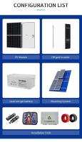 China Photovoltaic Solar Power Off Grid System Hybrid Home Battery Storage 10KW for sale