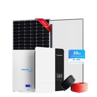 China MPPT Off Grid Solar Energy System Ground Mounting Pure Sine Wave for sale