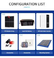 China Full Set Off Grid Solar Energy System Photovoltaic 20KW Lead Acid Battery Pack for sale