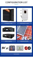 China photovoltaic  8kw 10kw home solar power kit with US Voltage standard Split Phase Inverter for sale