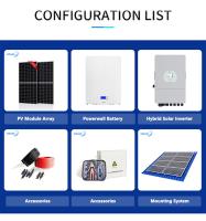 China 10kw Home Solar Systems 4kw 5KW 6kw 7kw 8kw 10000kw  Solar System Home Power for sale