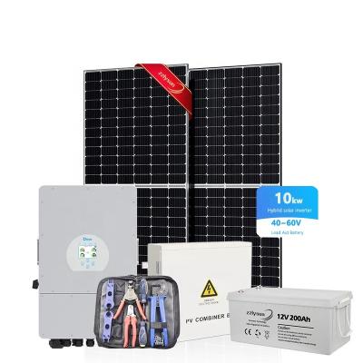 China 10kw Home Solar Systems 4kw 5KW 6kw 7kw 8kw 10000kw  Solar System Home Power for sale