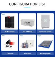 China 10kw Home Solar Systems 4kw 5KW 6kw 7kw 8kw 10000kw  Solar System Home Power for sale