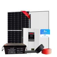 China Hybrid Home Solar Panel Off Grid System Photovoltaic 2KW 3KW 4KW 5KW for sale