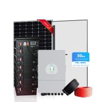China Home Hybrid Energy Storage System 20KW 25KW 30KW With LifePo4 Battery for sale