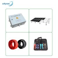 China Portable Hybrid Solar Power System Roof Mounting With Lithium Ion Battery for sale