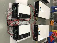 China Portable Hybrid Solar Power System Roof Mounting With Lithium Ion Battery for sale