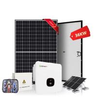 China 36KW 40KW Complete Solar Energy System Industrial Solar Panel System for sale