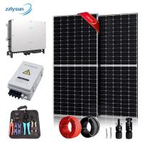 China 40KW 50KW On Grid Solar System With Monocrystalline Silicon Panel for sale
