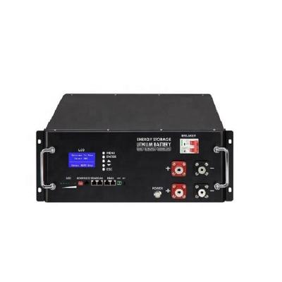 China Factory price 51.2v 50ah lifepo4 home energy storage system solar lithium battery prismatic lithium-ion battery for sale