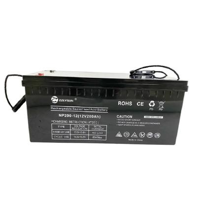 China Deep Cycle Lead Acid Storage Battery 12V 180AH Electric Lithium Ion Battery for sale
