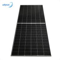 China Hot promotional photovoltaic 400W 410W 415W low price china wholesale half cell black frame mono solar panels for sale