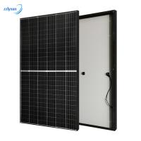 China Hot promotional photovoltaic 400W 410W 415W low price china wholesale half cell black frame mono solar panels for sale