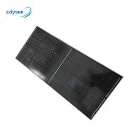 China Low price high efficiency pv module competitive price tile all black camping mono crystalline solar panel for sale