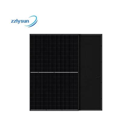 China Professional factory 400W 415W 405W monocrystalline photovoltaic all black mono cells solar panel for home solar power system for sale