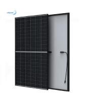 China Best selling products various types 385w photovoltaic flexible all black shingled china solar panels for sale