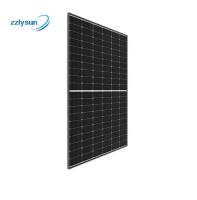China Best selling products various types 385w photovoltaic flexible all black shingled china solar panels for sale