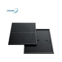 China Best selling cheap price 410W 415W mono 400 watt crystalline photovoltaic full black flexible solar panel for sale