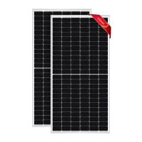 China Cheap price wholesale monocrystalline photovoltaic sunpower pv bifacial solar panel for energy storage system for sale